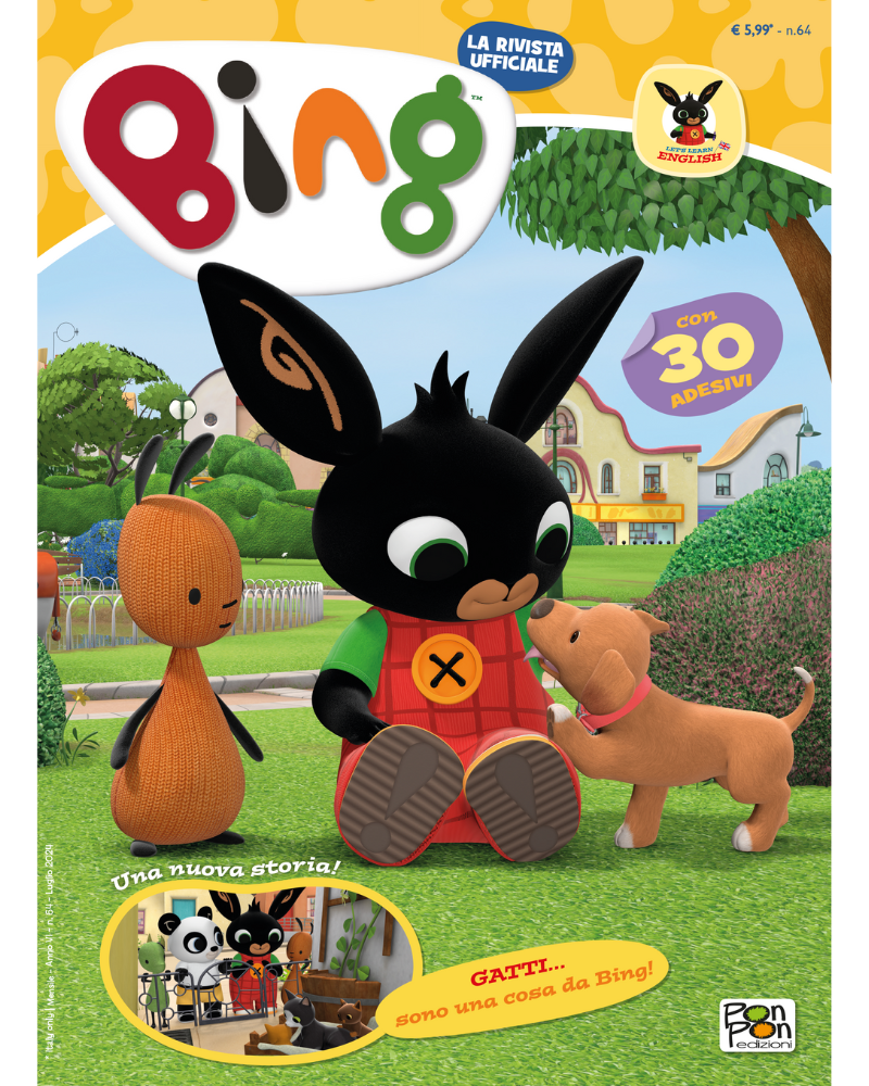 Bing Magazine n. 65 con WALKIE TALKIE