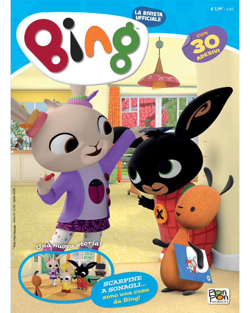 Bing Magazine n. 61 con Telefono Bing / Telefono Sula