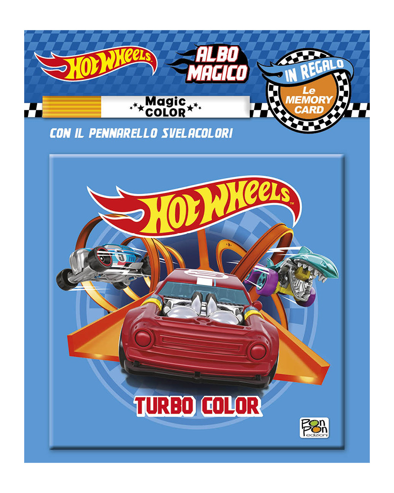 Turbo Color | Hot Wheels| Pon Pon Edizioni