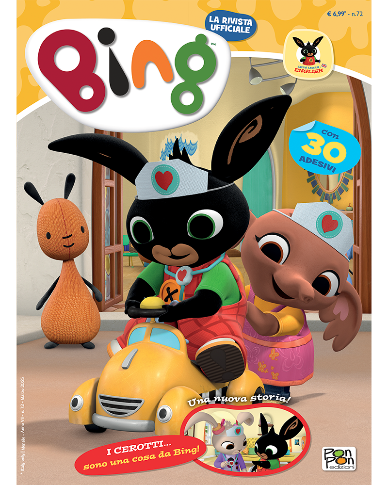 Bing Magazine n. 72 con il SET DEL DOTTORE