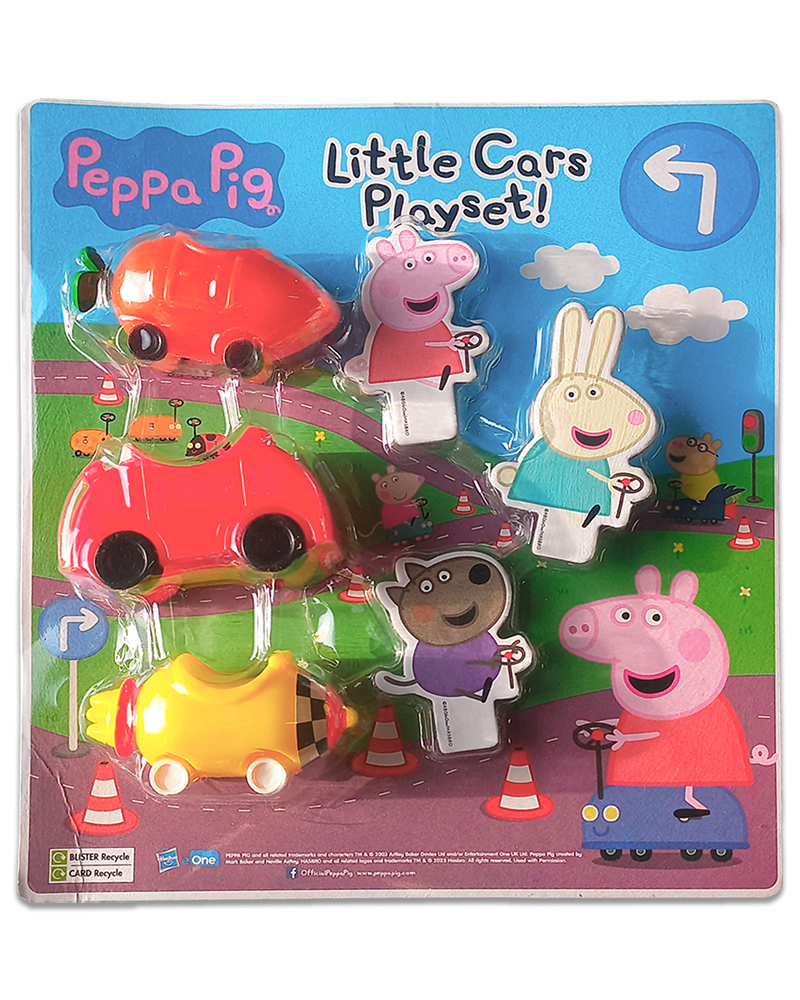 Activity con gadget. Peppa Pig. In gita con Pepppa + Set Macchinine